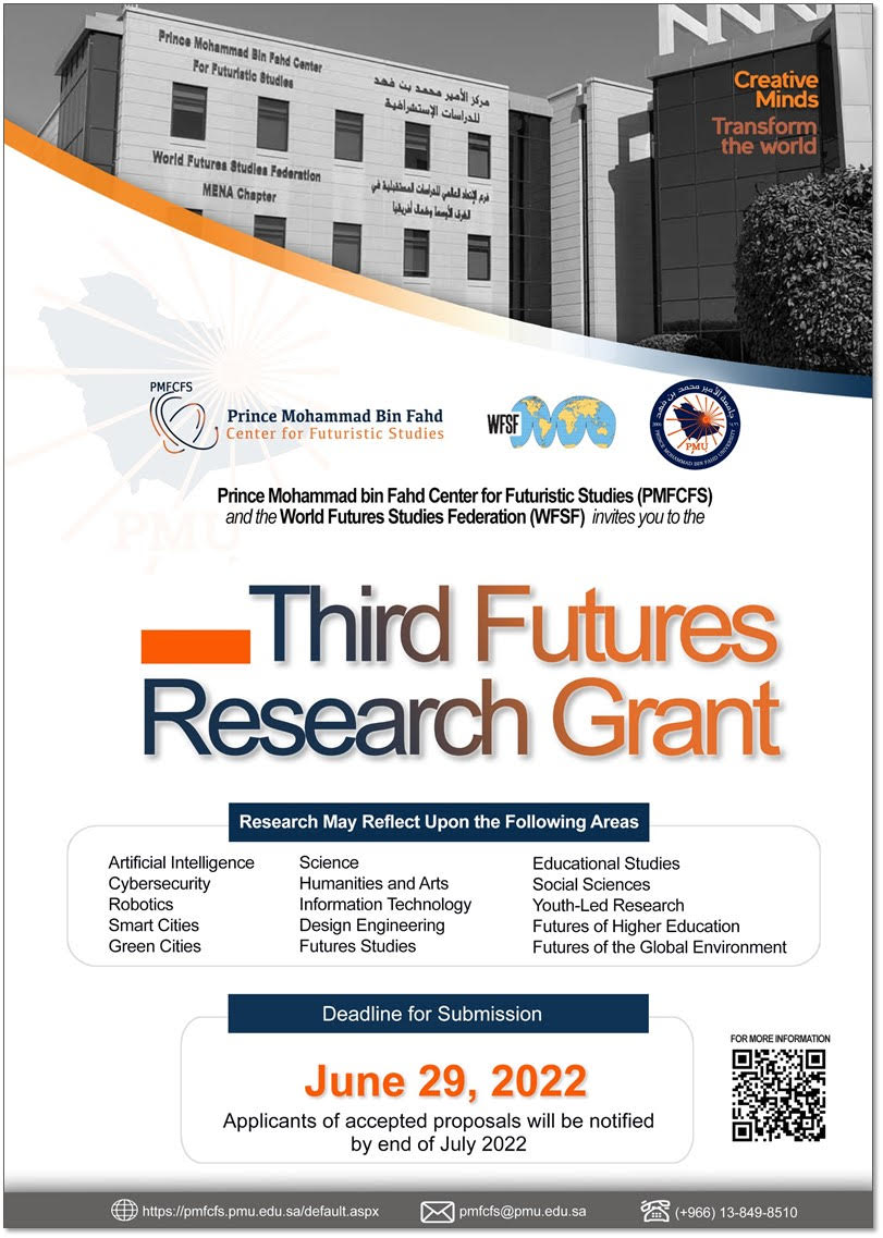 WFSF-PMU Research Fund – WORLD FUTURES STUDIES FEDERATION